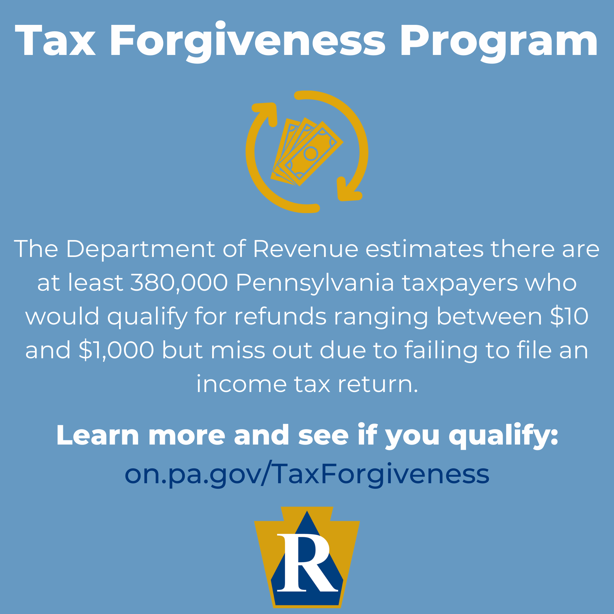 tax forgiveness - State Senator Wayne Fontana