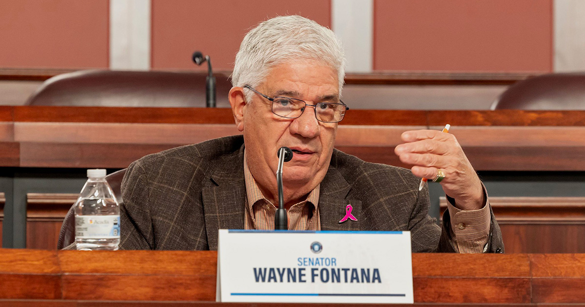 Senator Fontana Named Democratic Chairman of Law & Justice Committee ...